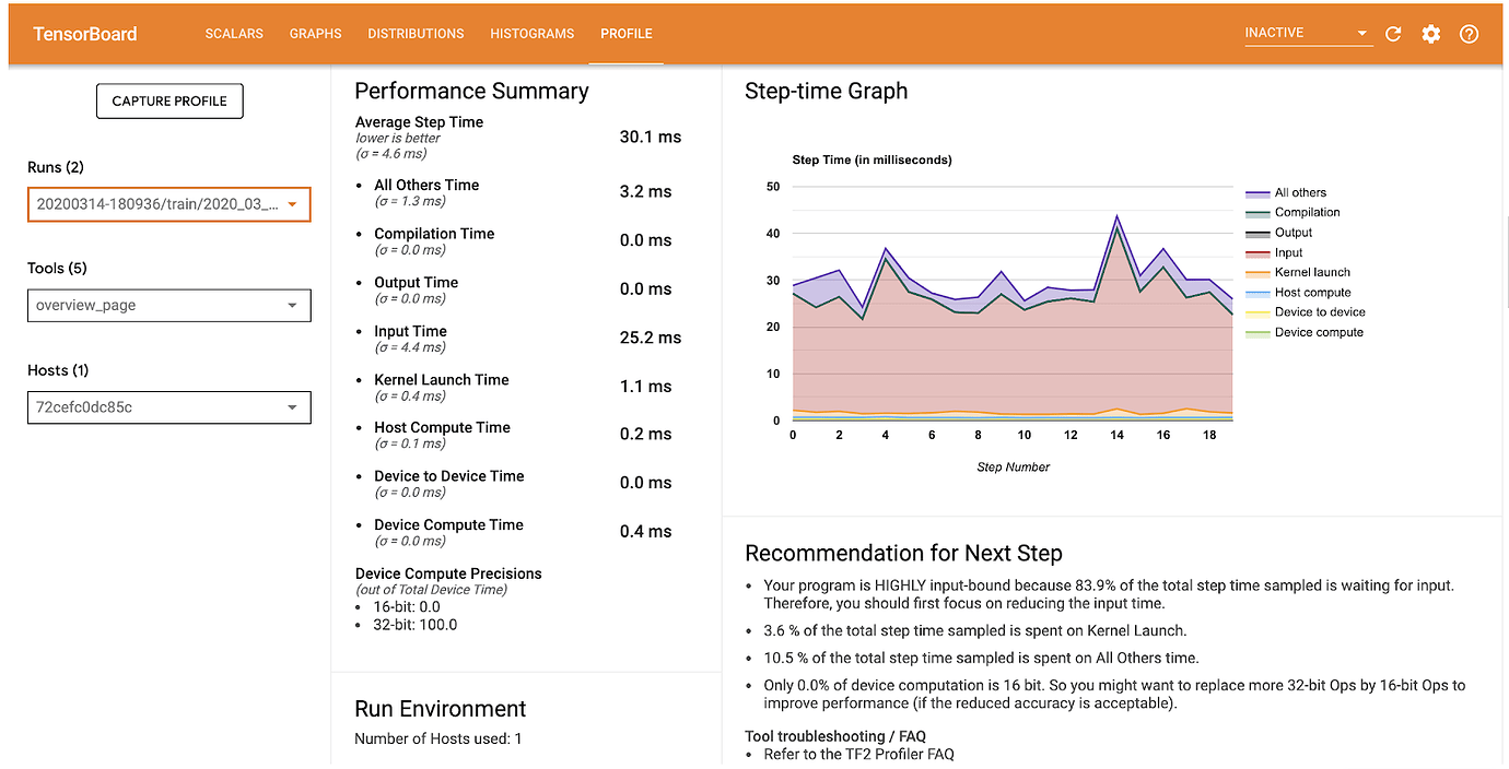 新开源的 TensorFlow 性能分析工具 — TensorFlow Profiler - 技术分享 - tf.wiki 社区
